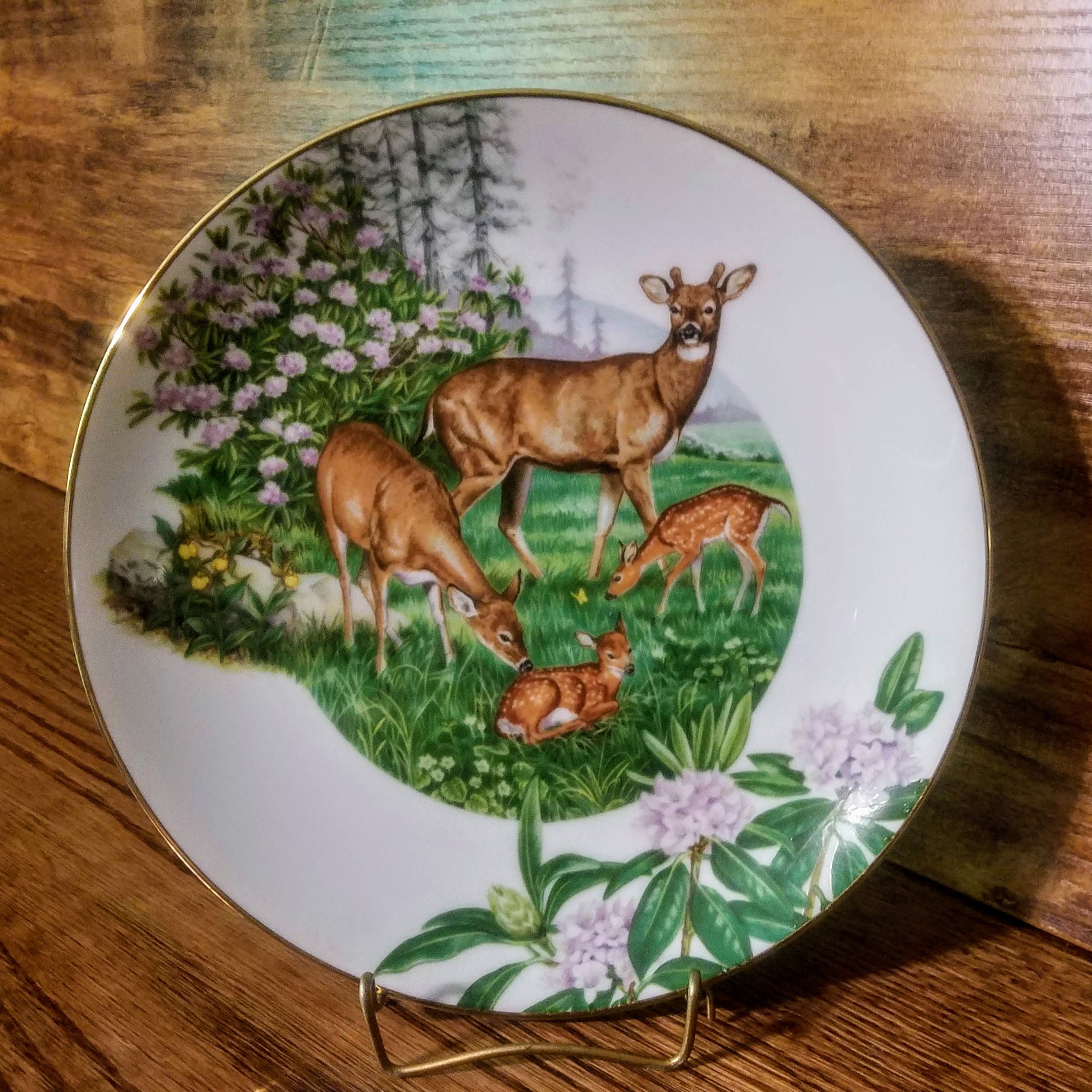 Southern Living Limited-Edition White-Tailed Deer Plate | The Mirrored ...