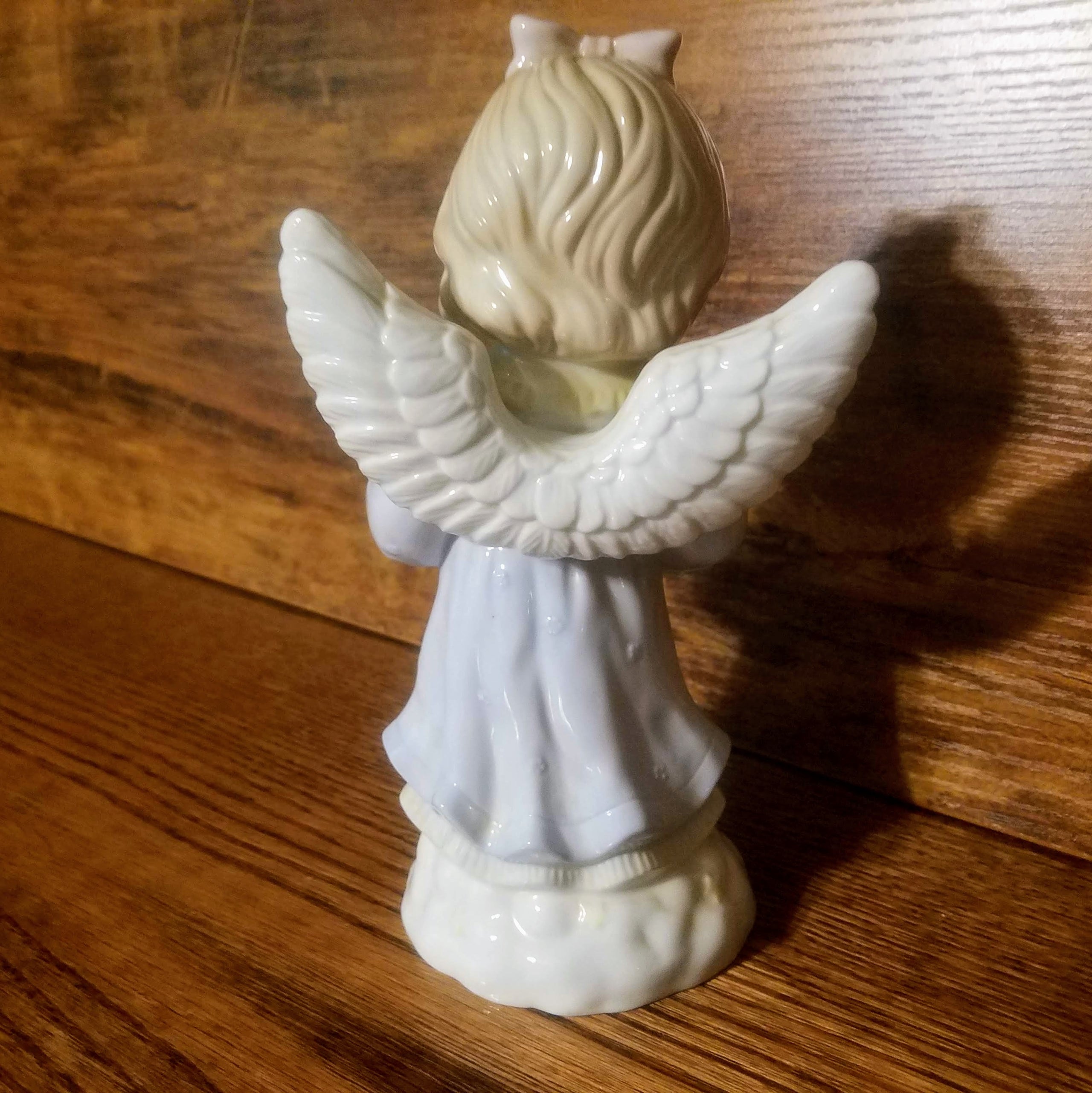 Child Angel with Kitten Ceramic Figure | The Mirrored Soul LLC DBA ...