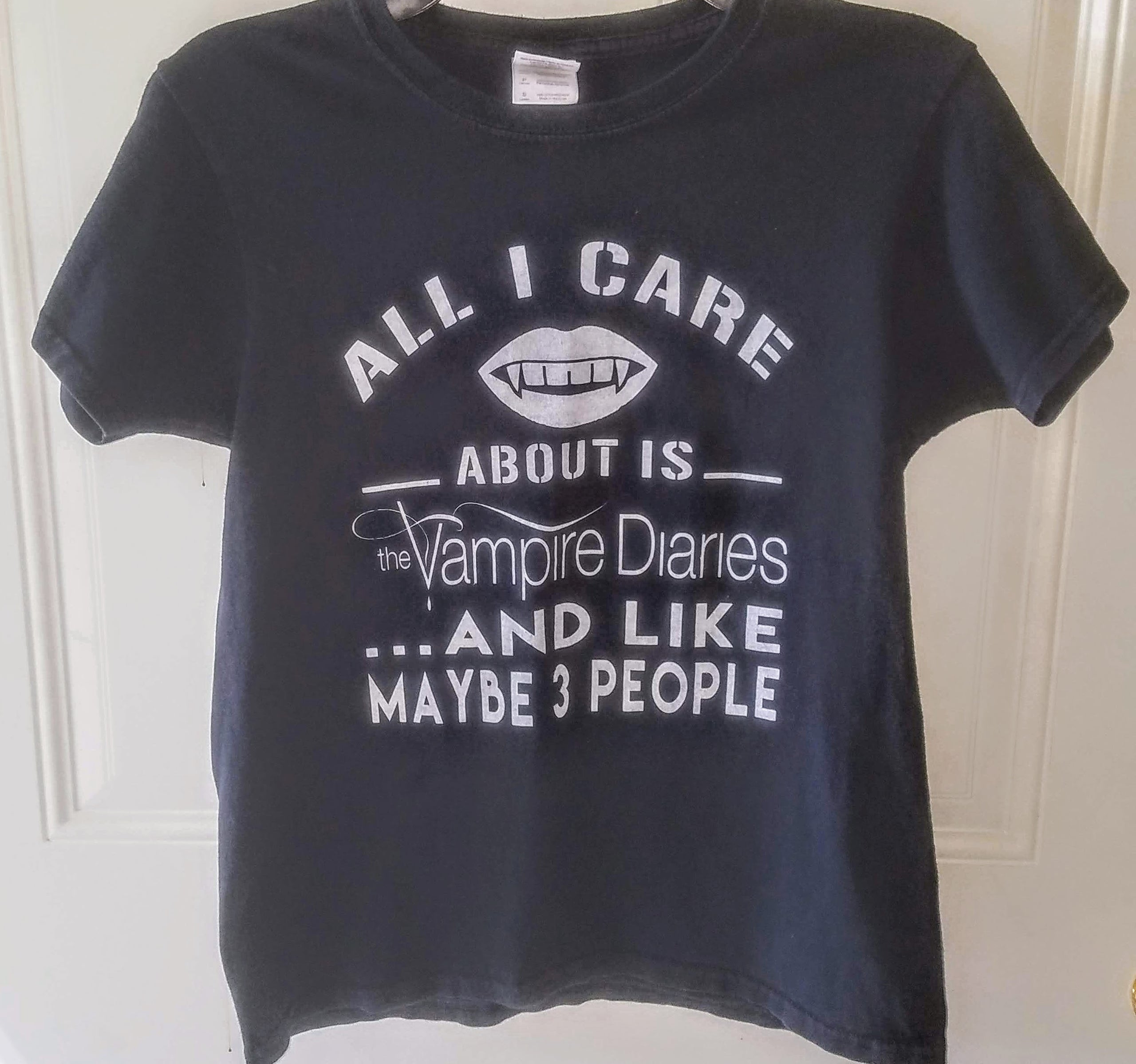 Sarcastic Vampire Slogan T-shirt | The Mirrored Soul LLC DBA Nevermore ...