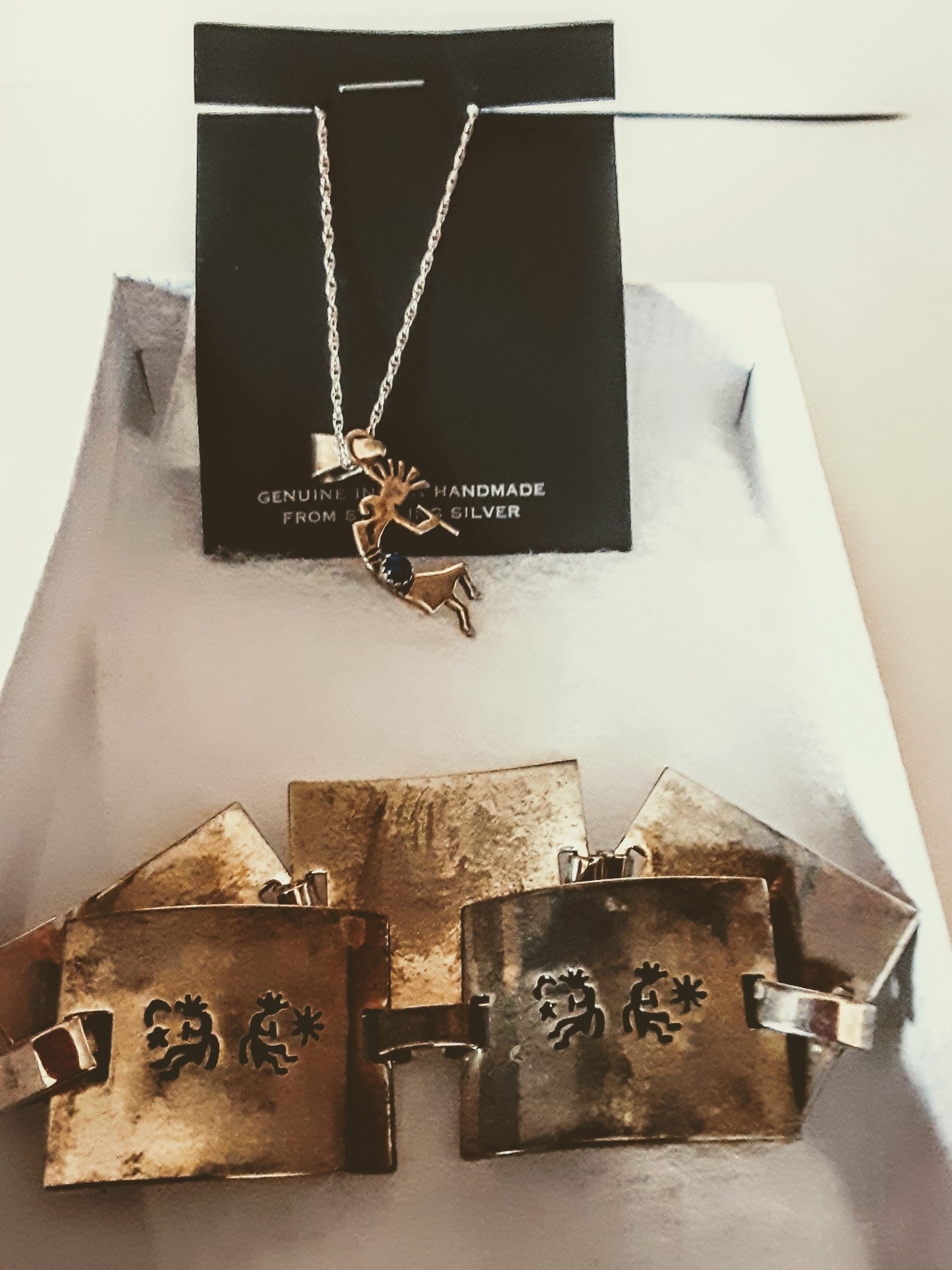 Handmade Sterling Silver Necklace and Bracelet | The Mirrored Soul LLC ...